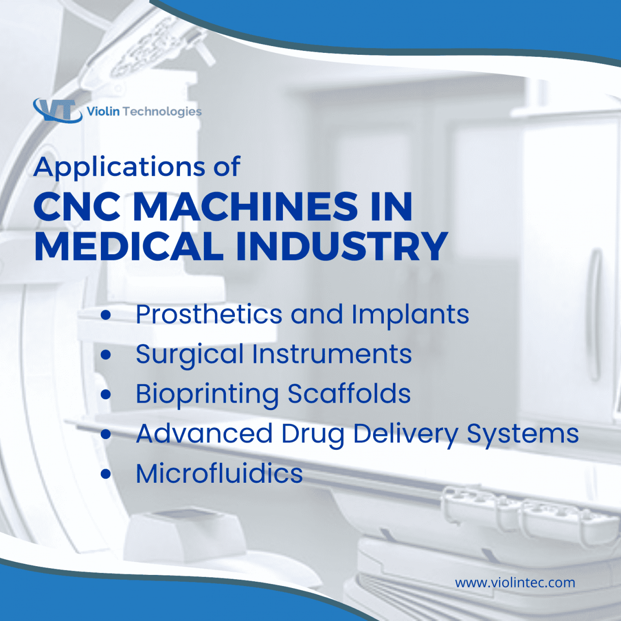 Importance And Applications Of CNC Machines In The Medical Industry