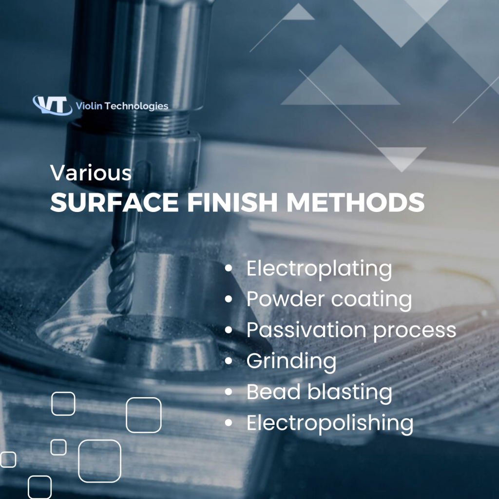 Different Methods Of Surface Finish In CNC Machining