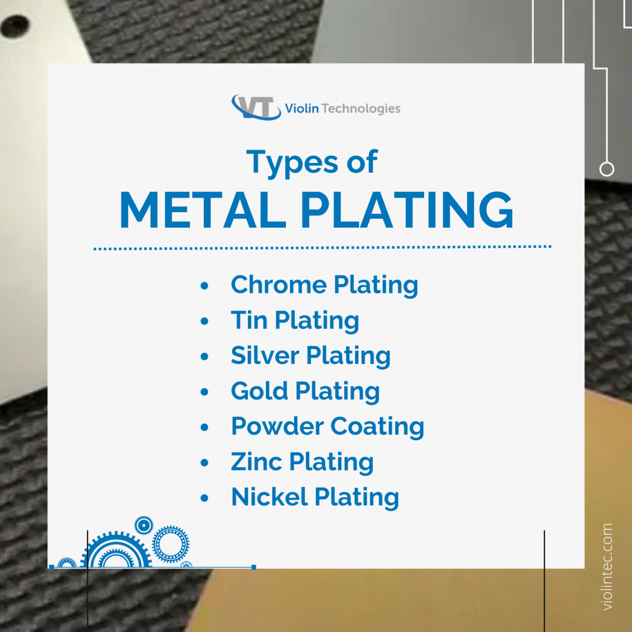 Sheet Metal Plating | Sheet Metal and Stamped Parts
