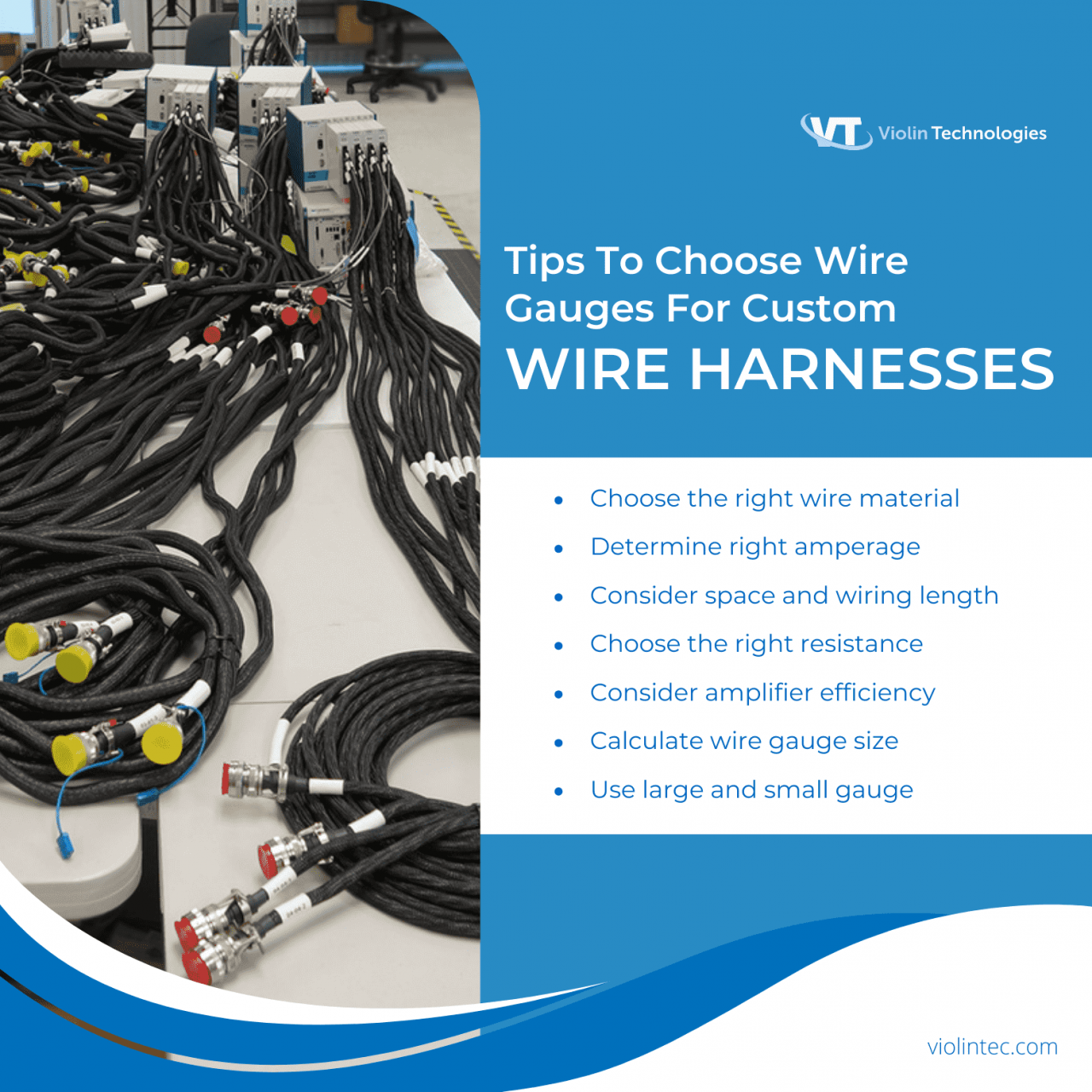 Choose Correct Wire Gauges for Wire Harness