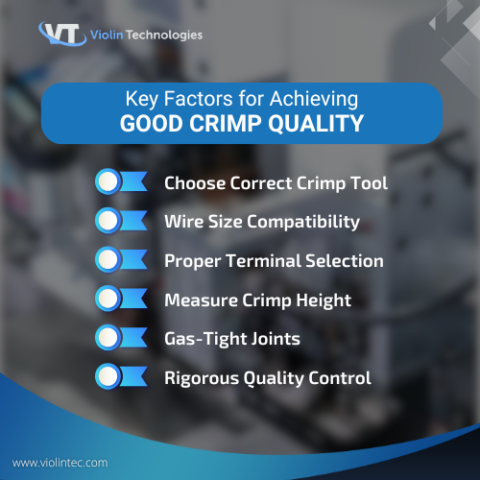 Key Factors for Achieving A Good Crimp Quality