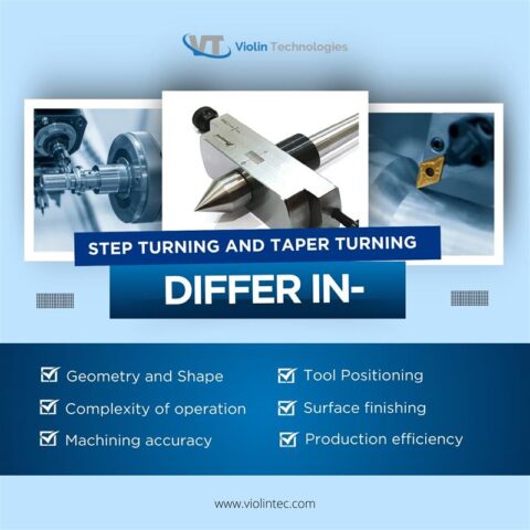 Step Turning Vs Taper Turning In CNC Machining