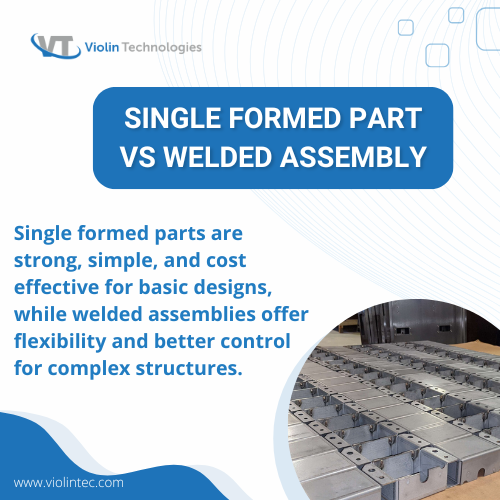 Single Formed vs Welded Sheet Metal Key Differences